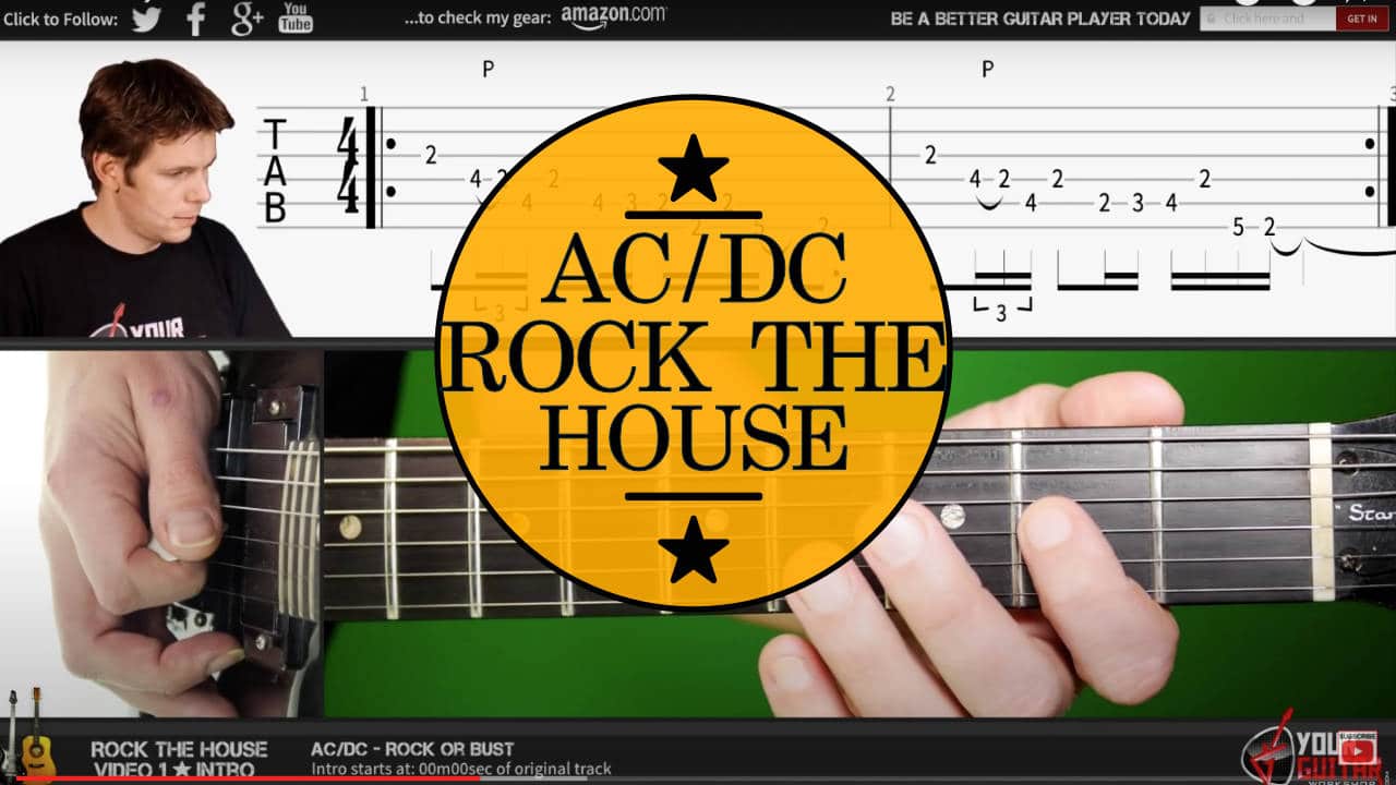 Ac Dc Guitar Lesson _ Thunderstruck Guitar Lesson – YLJFQE